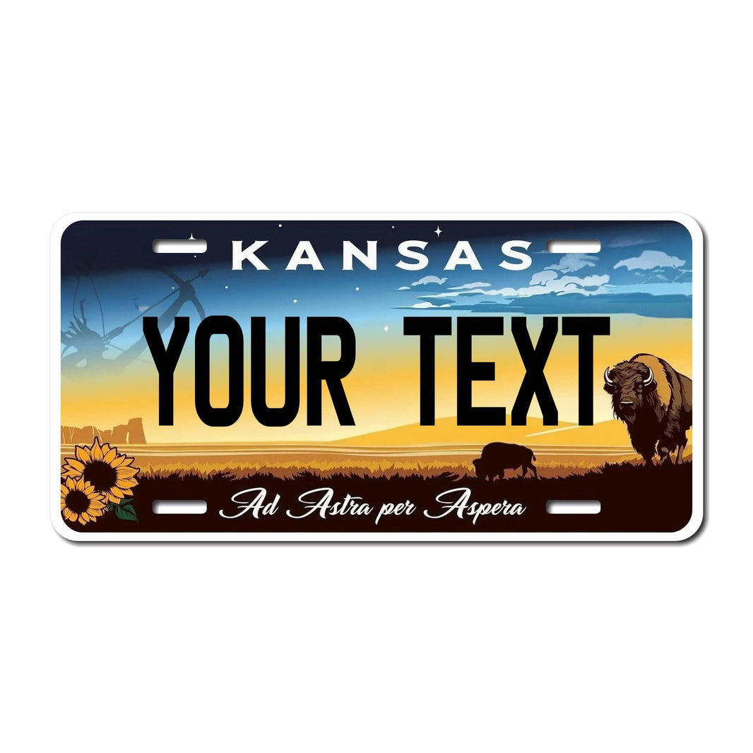 Latest Kansas License Plate Designs – Custom Plate Pros