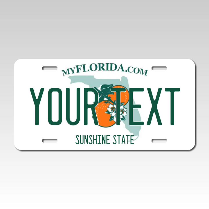 Personalized Florida License Plates – Custom Plate Pros