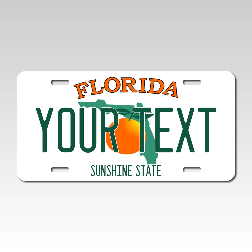 Personalized Florida License Plates – Custom Plate Pros