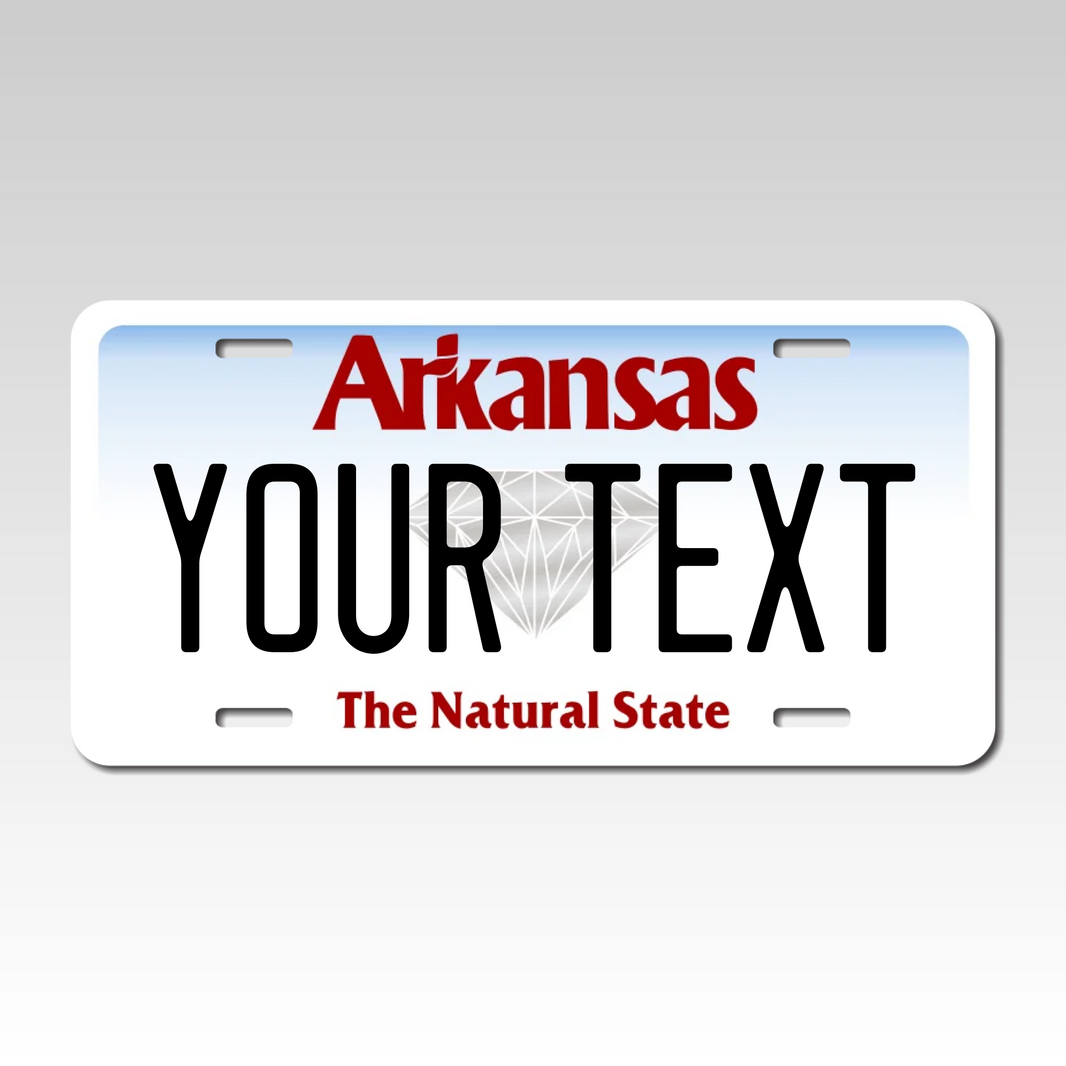 Personalized Arkansas License Plates – Custom Plate Pros