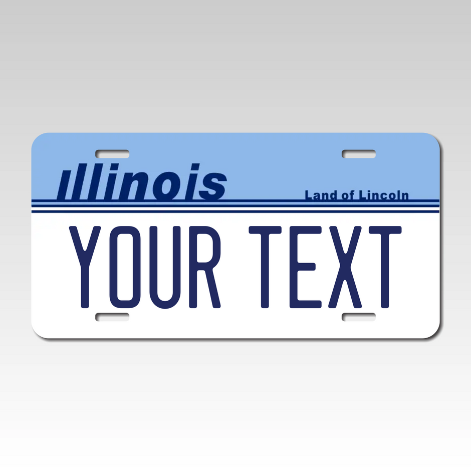 Personalized Illinois License Plates – Custom Plate Pros