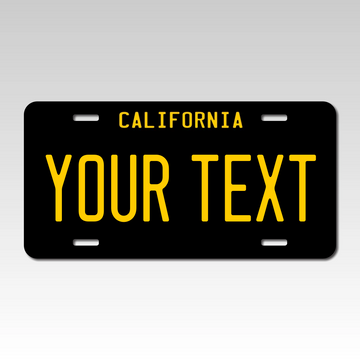 Personalized California License Plates – Custom Plate Pros