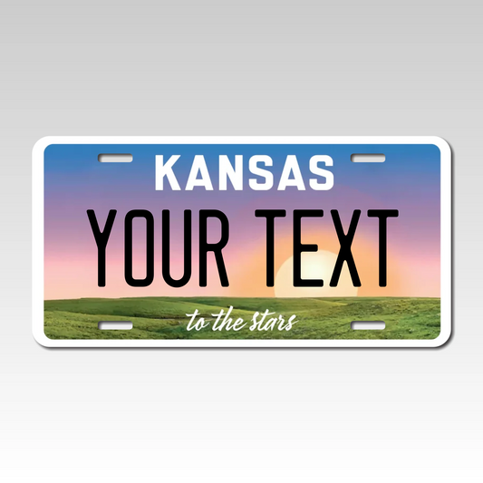 Personalized Kansas License Plates – Custom Plate Pros