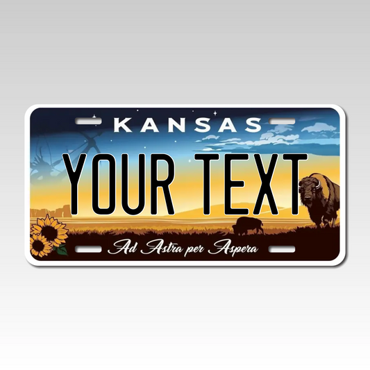 Personalized Kansas License Plates – Custom Plate Pros