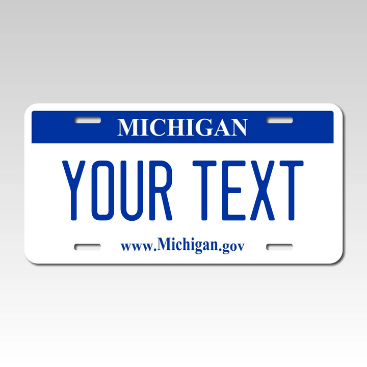 Personalized Michigan License Plates – Custom Plate Pros