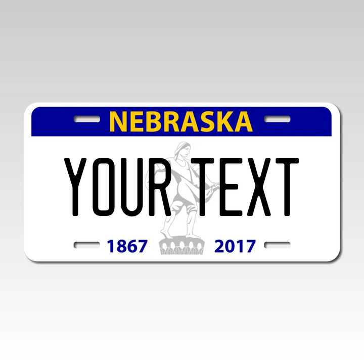 Personalized Nebraska License Plates – Custom Plate Pros