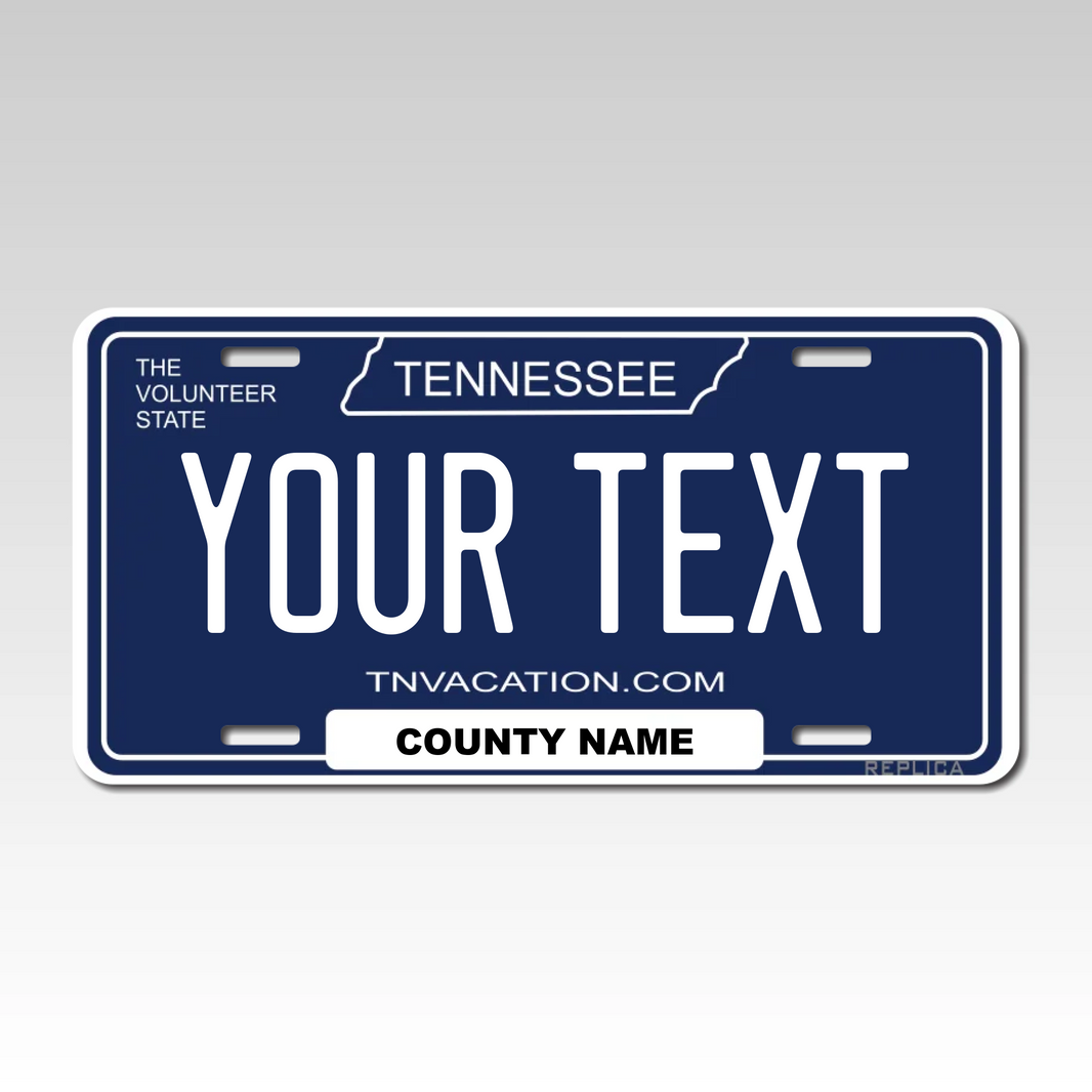 Personalized Tennessee License Plates – Custom Plate Pros