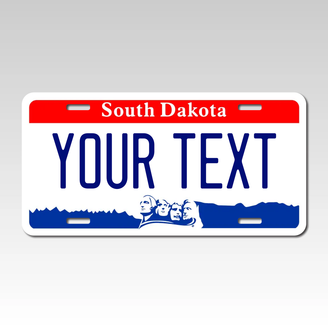 Personalized South Dakota License Plates – Custom Plate Pros