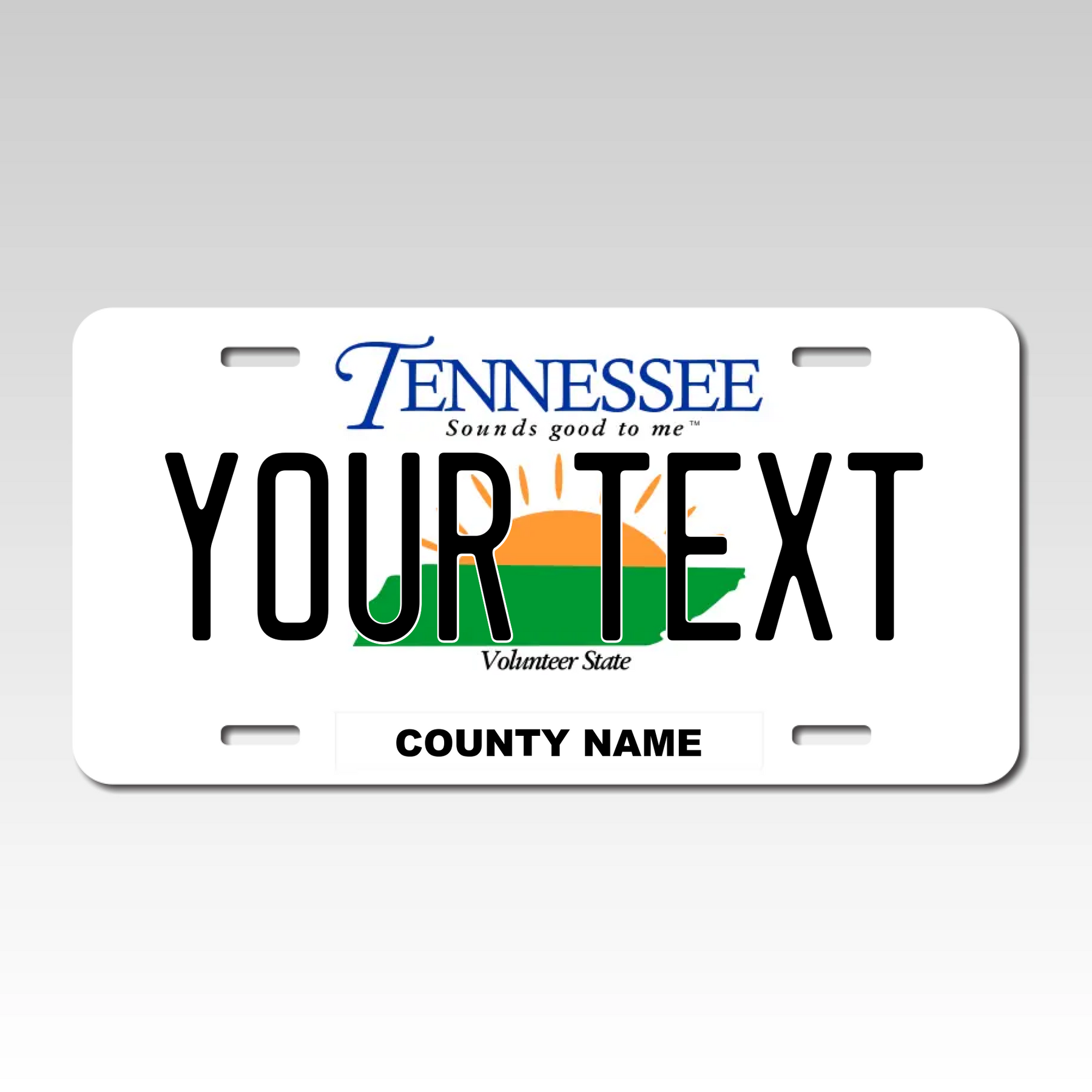 Personalized Tennessee License Plates – Custom Plate Pros