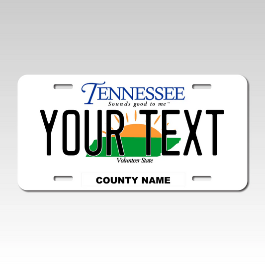 Personalized Tennessee License Plates – Custom Plate Pros