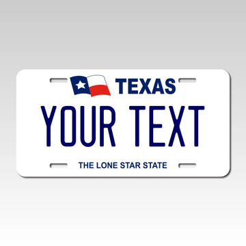 Personalized Texas License Plates – Custom Plate Pros