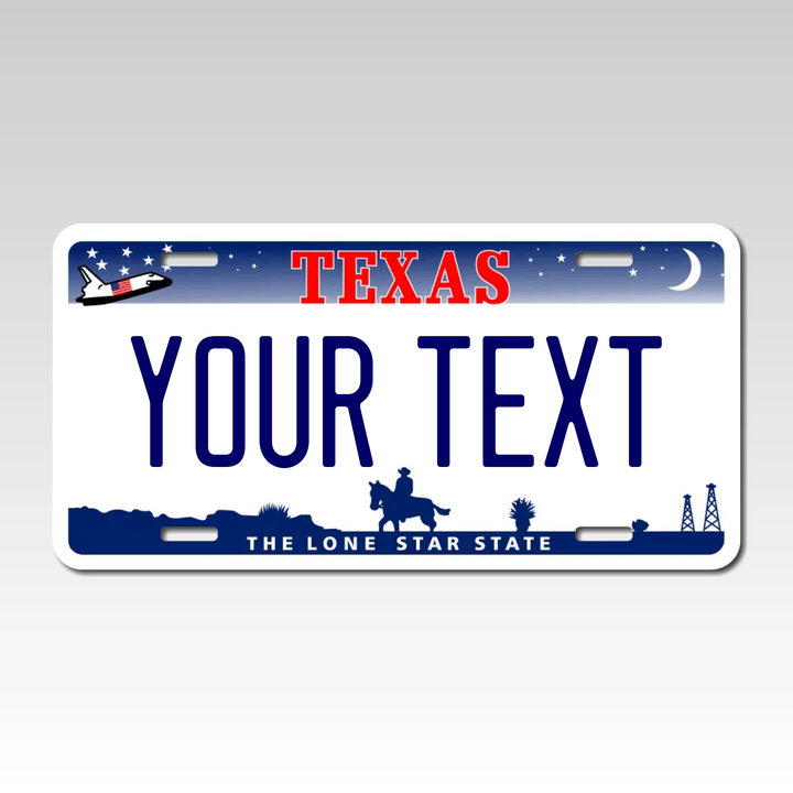 Personalized Texas License Plates – Custom Plate Pros
