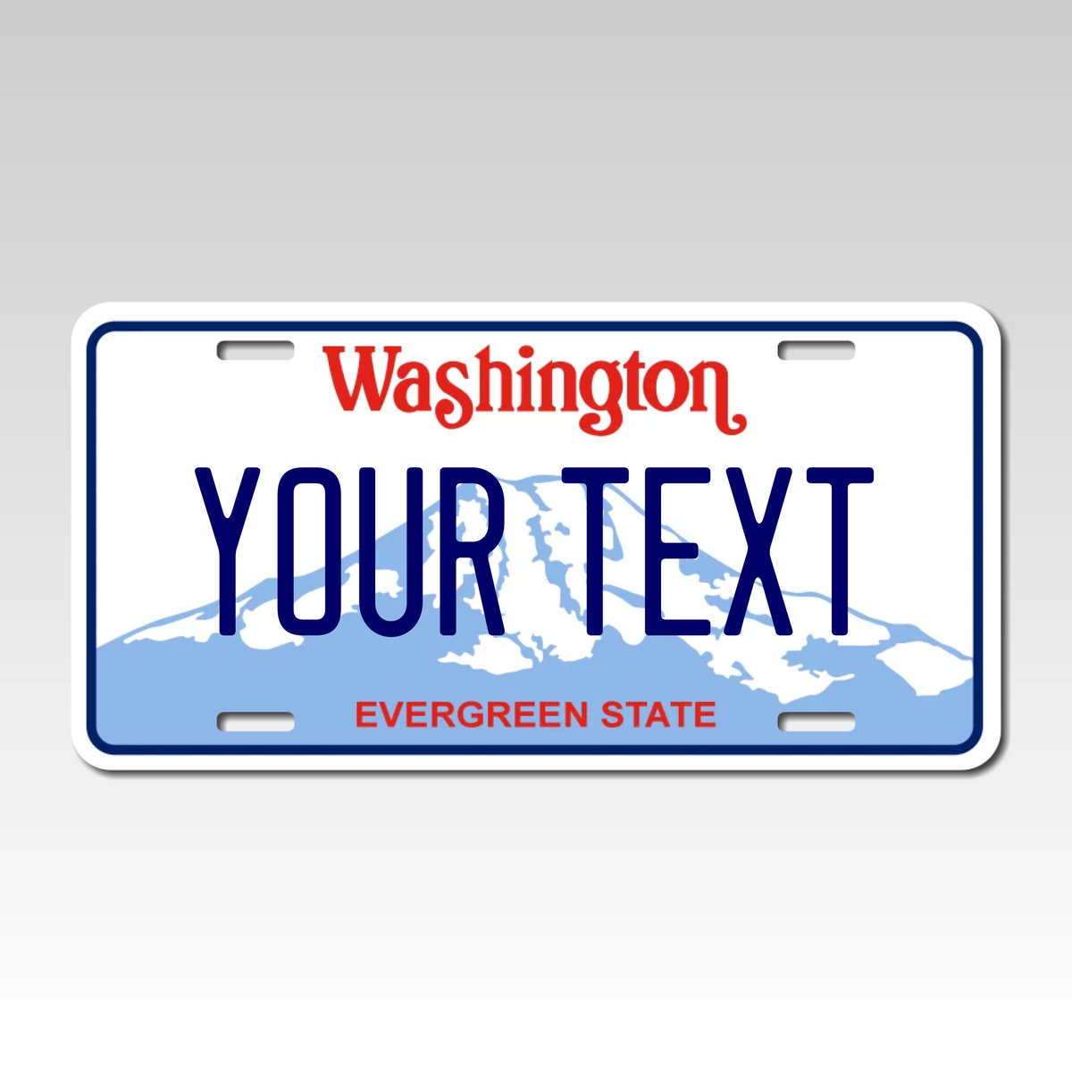 Personalized Washington License Plates – Custom Plate Pros