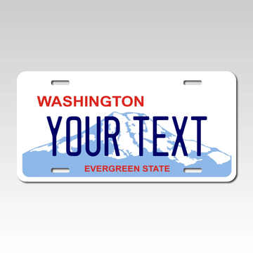 Personalized Washington License Plates – Custom Plate Pros