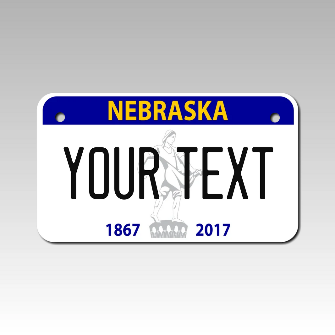 Personalized Nebraska License Plates – Custom Plate Pros