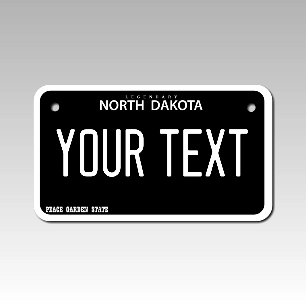 Personalized North Dakota License Plates – Custom Plate Pros