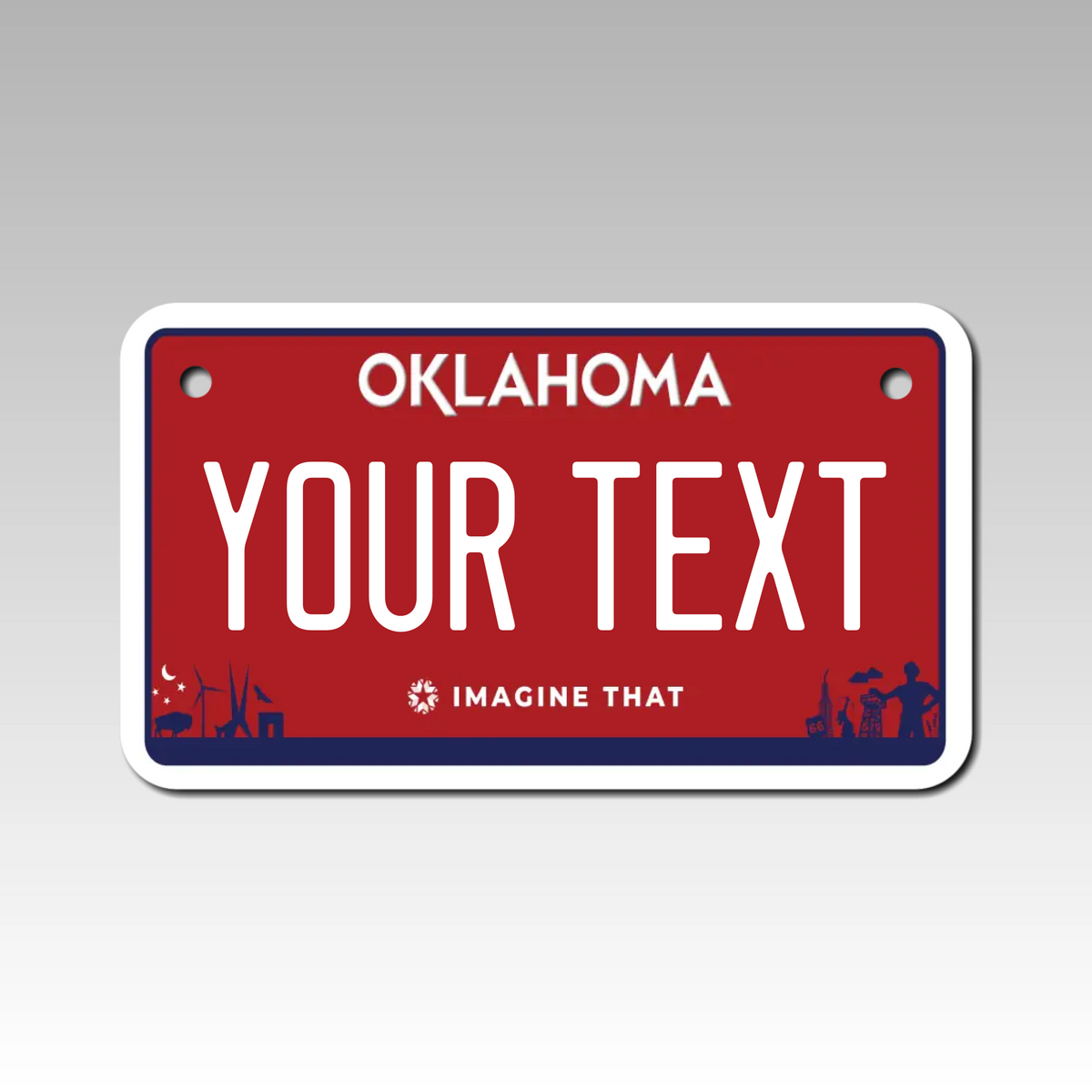 Personalized Oklahoma License Plates – Custom Plate Pros