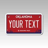 Personalized Oklahoma License Plates – Custom Plate Pros
