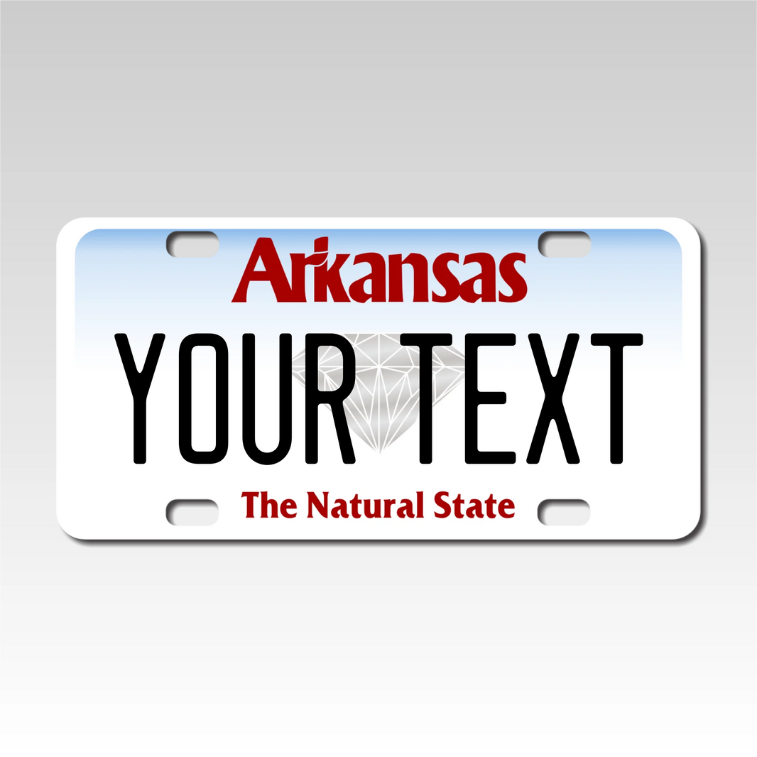 Personalized Arkansas License Plates – Custom Plate Pros