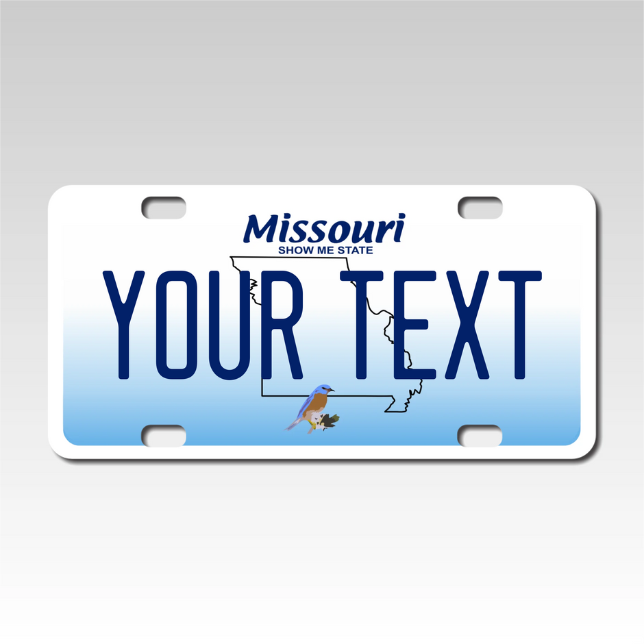 Personalized Missouri License Plates – Custom Plate Pros