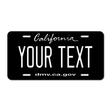 Personalized California License Plates – Custom Plate Pros