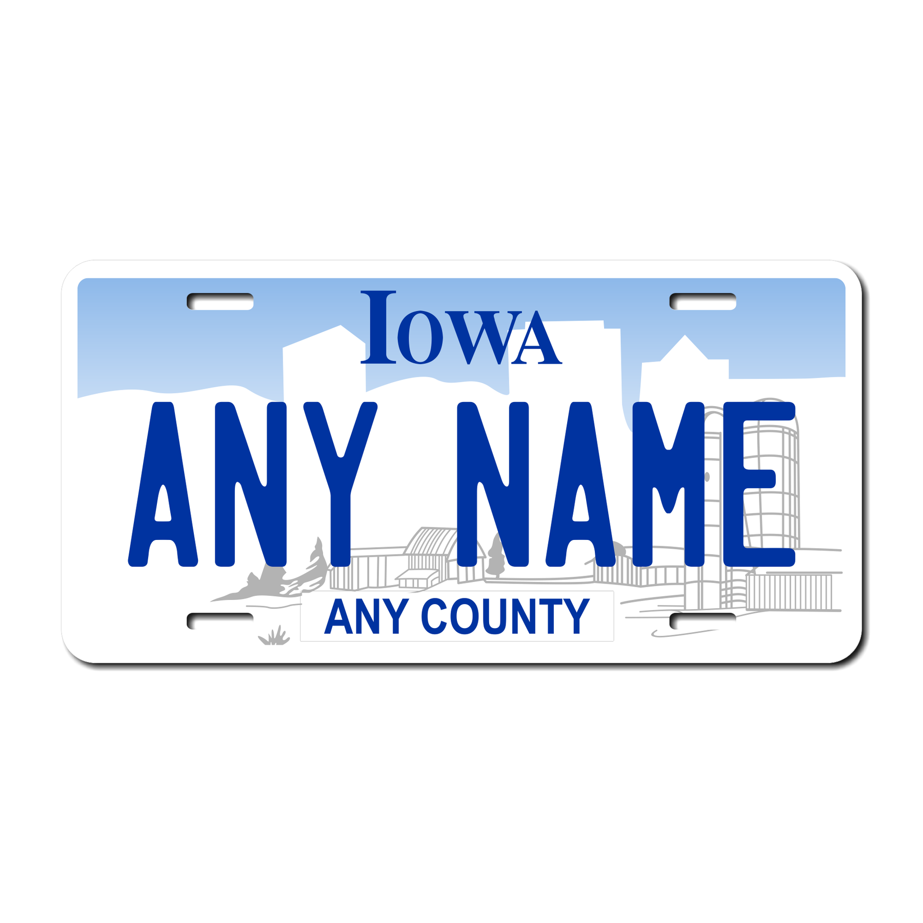 Personalized Iowa License Plates – Custom Plate Pros