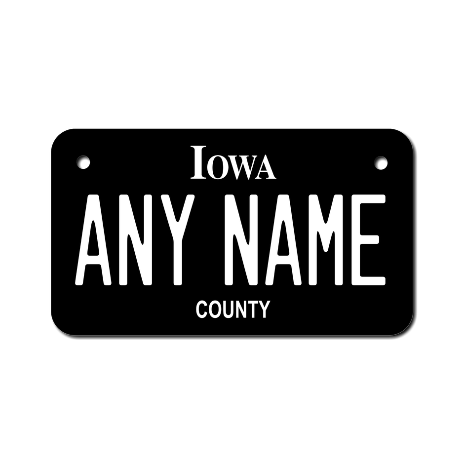 Personalized Iowa License Plates – Custom Plate Pros