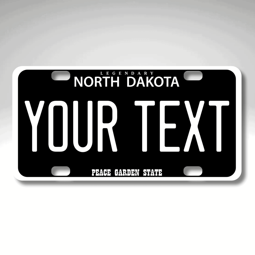 Personalized North Dakota License Plates – Custom Plate Pros