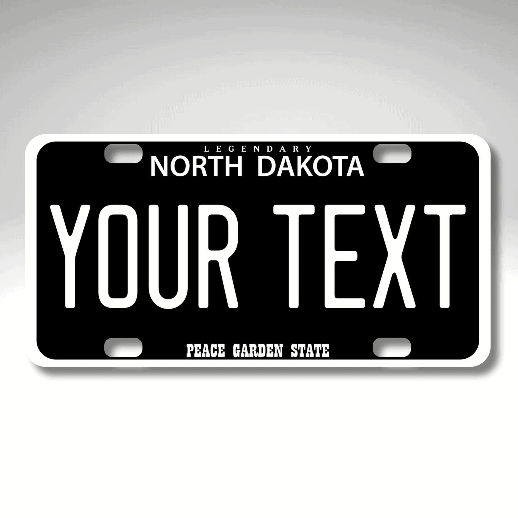 Personalized North Dakota License Plates – Custom Plate Pros