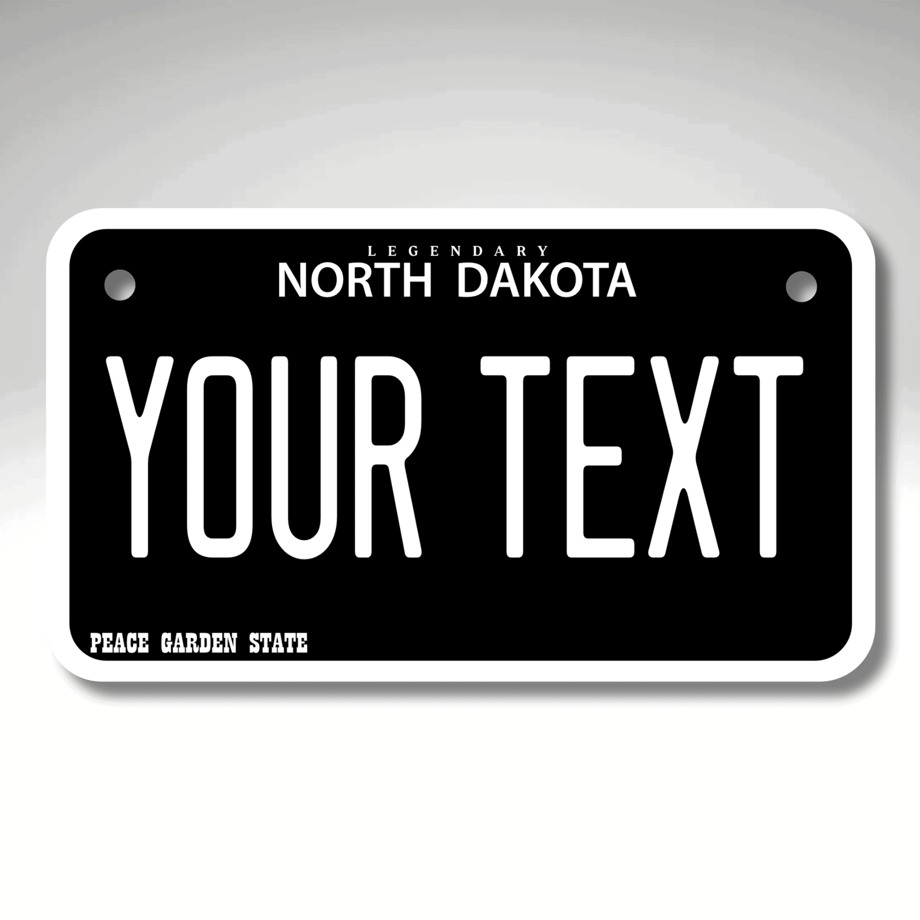 Personalized North Dakota License Plates – Custom Plate Pros