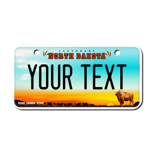 Personalized North Dakota License Plates – Custom Plate Pros