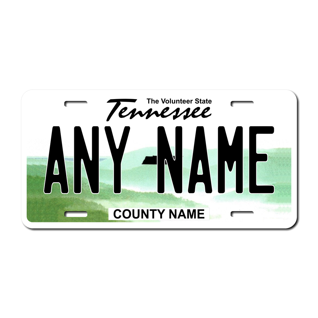 Personalized Tennessee License Plates – Custom Plate Pros