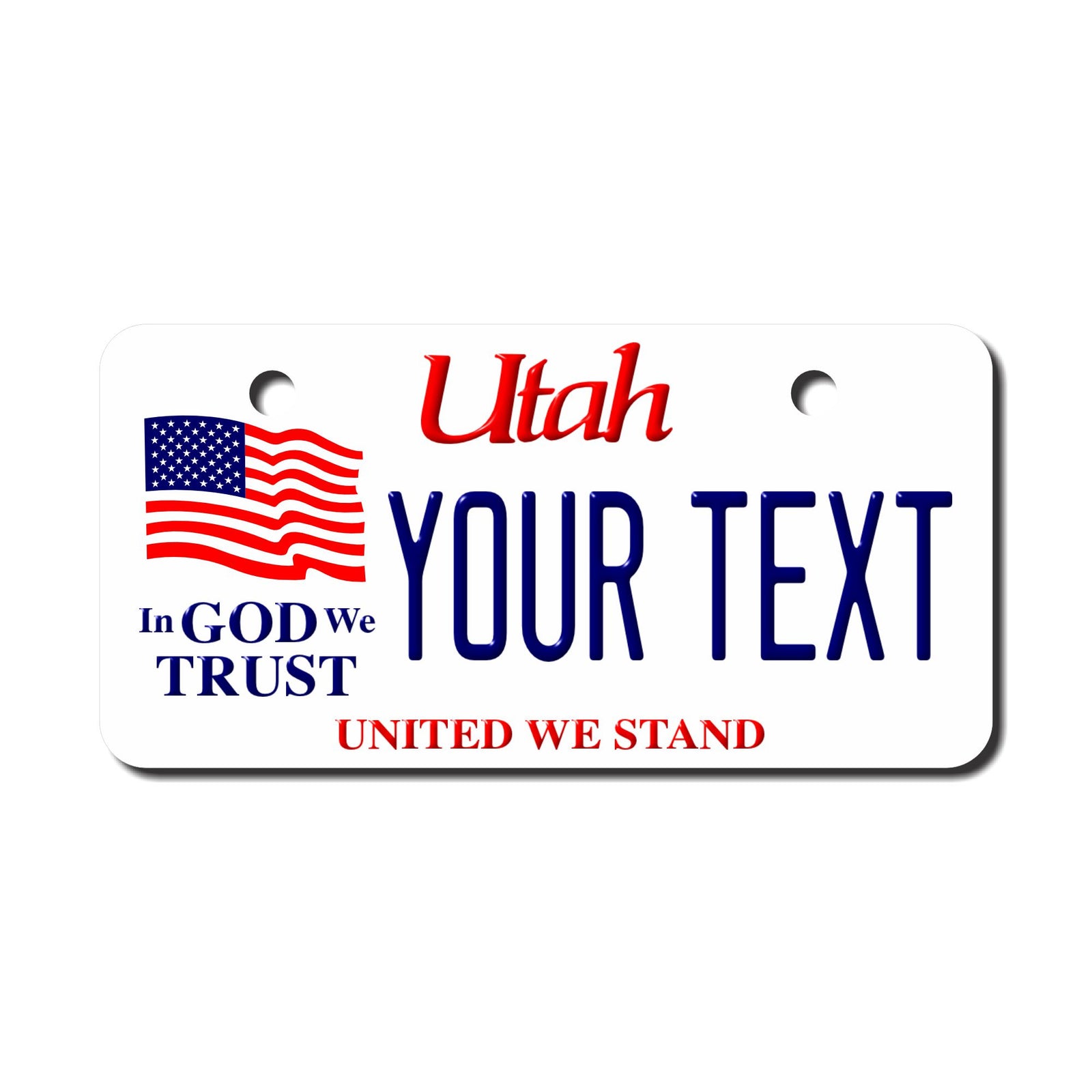 Personalized Utah License Plates – Custom Plate Pros