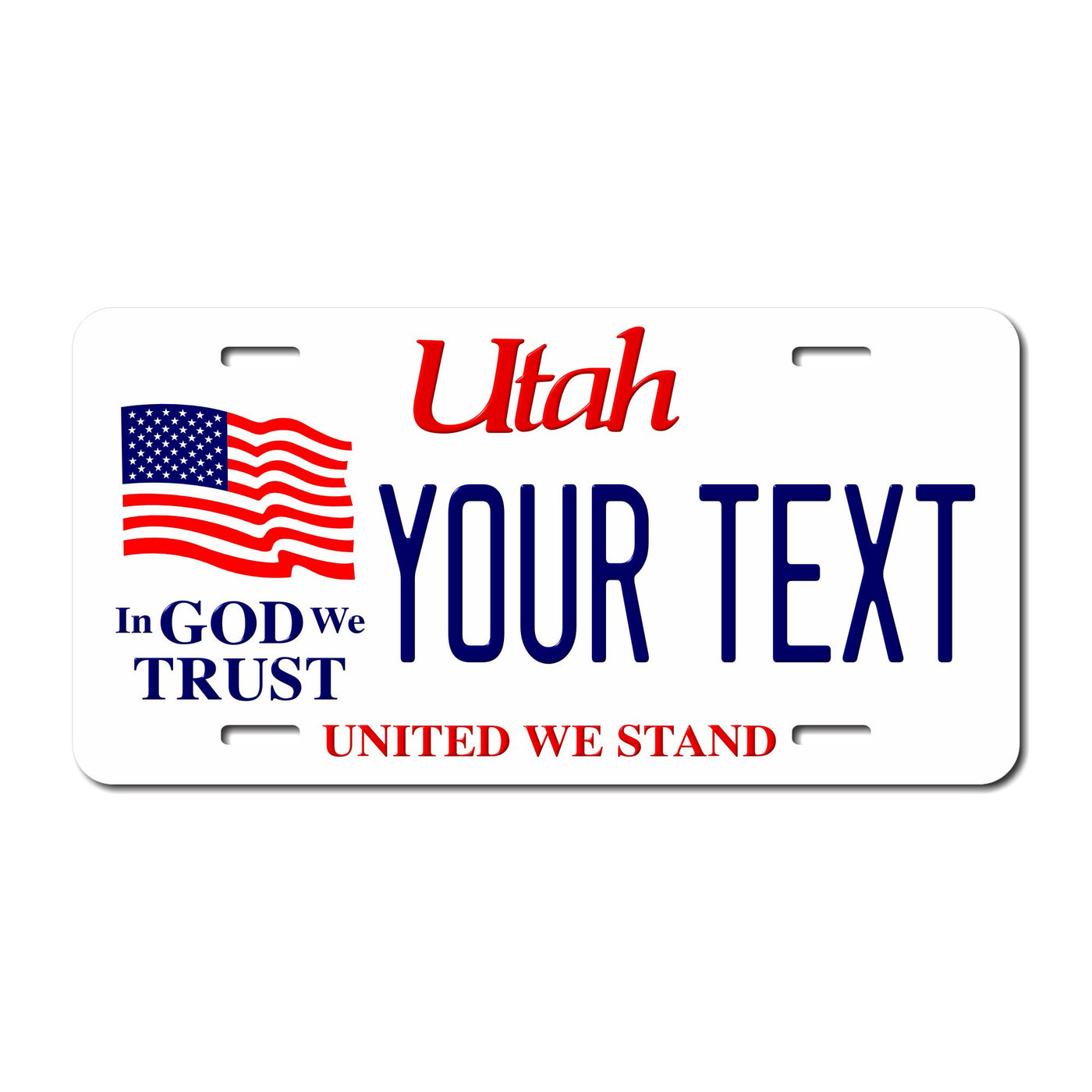 Personalized Utah License Plates – Custom Plate Pros