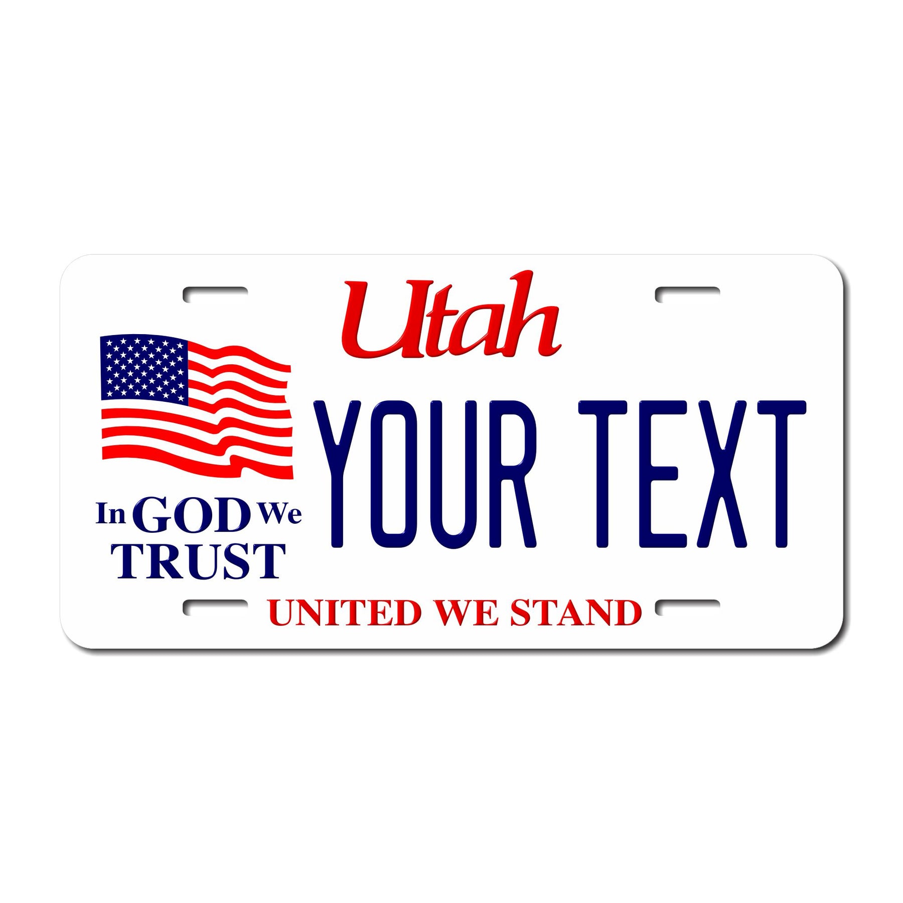 Personalized Utah License Plates – Custom Plate Pros