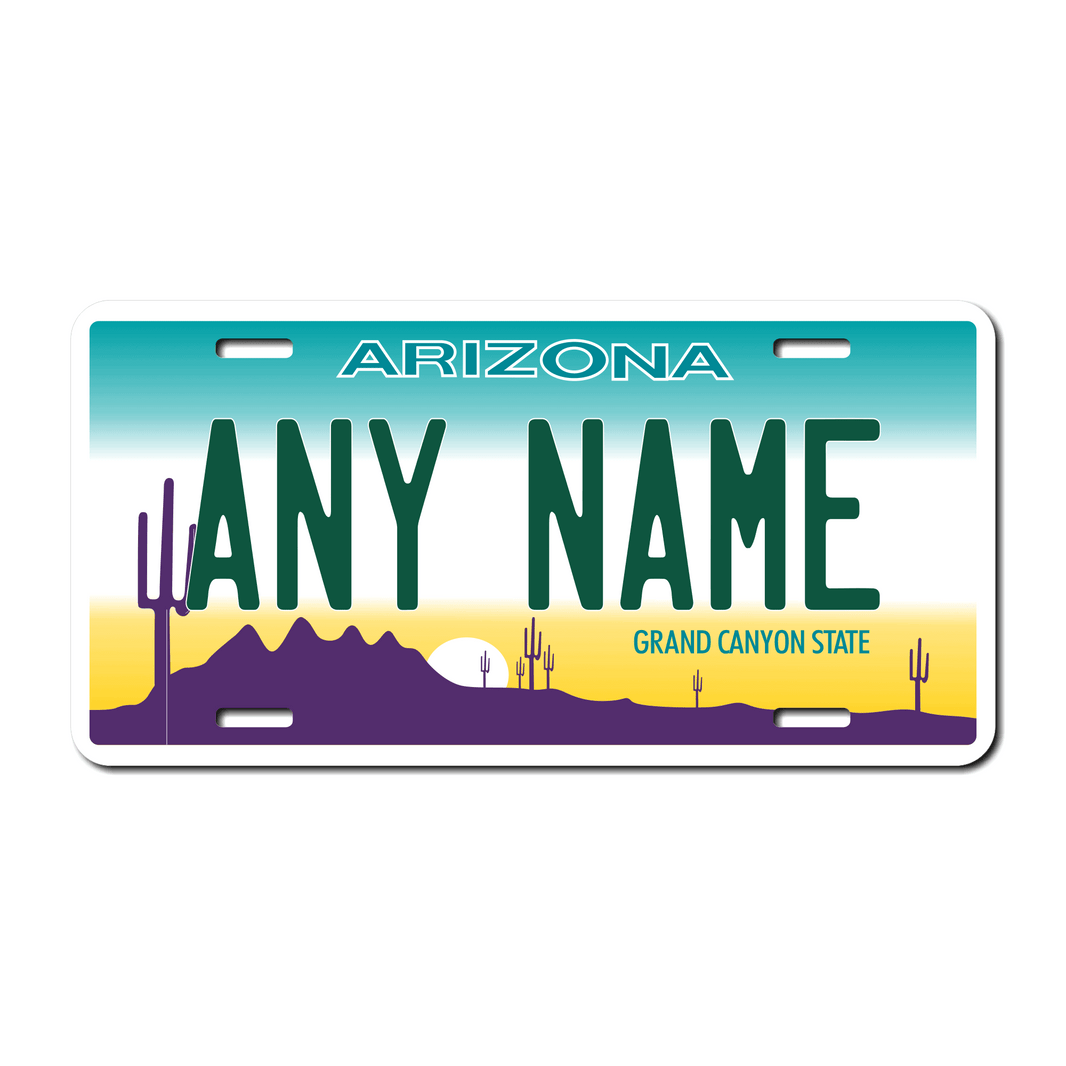 Personalized Arizona License Plates – Custom Plate Pros