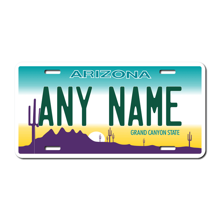 Personalized Arizona License Plates – Custom Plate Pros