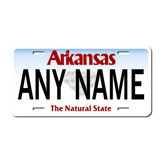 Personalized Arkansas License Plates – Custom Plate Pros