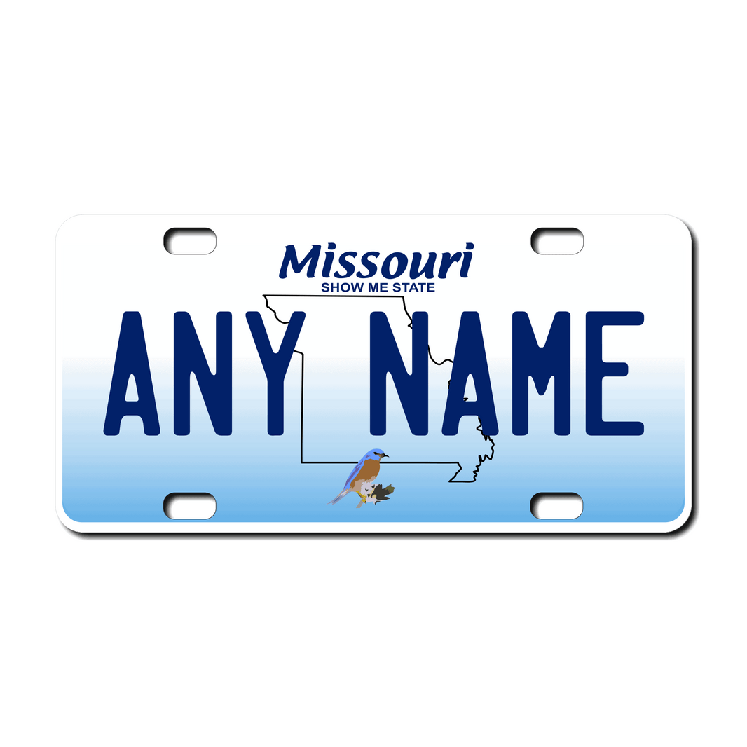 Personalized Missouri License Plates – Custom Plate Pros
