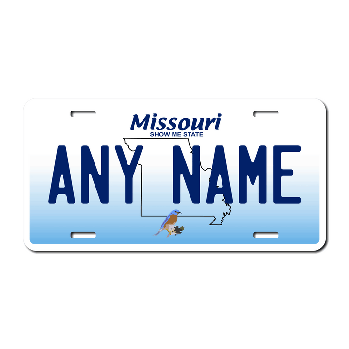 Personalized Missouri License Plates – Custom Plate Pros