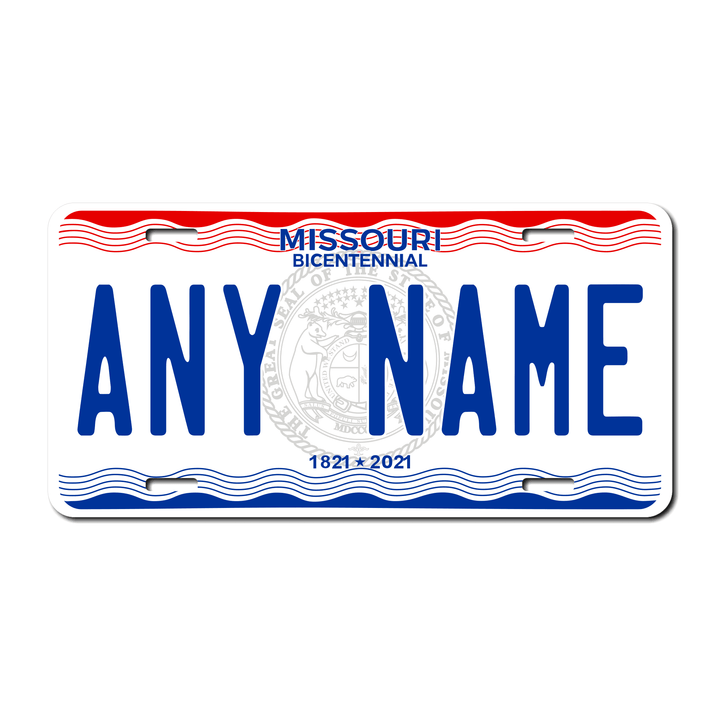 Personalized Missouri License Plates – Custom Plate Pros