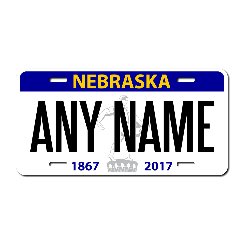 Personalized Nebraska License Plates – Custom Plate Pros