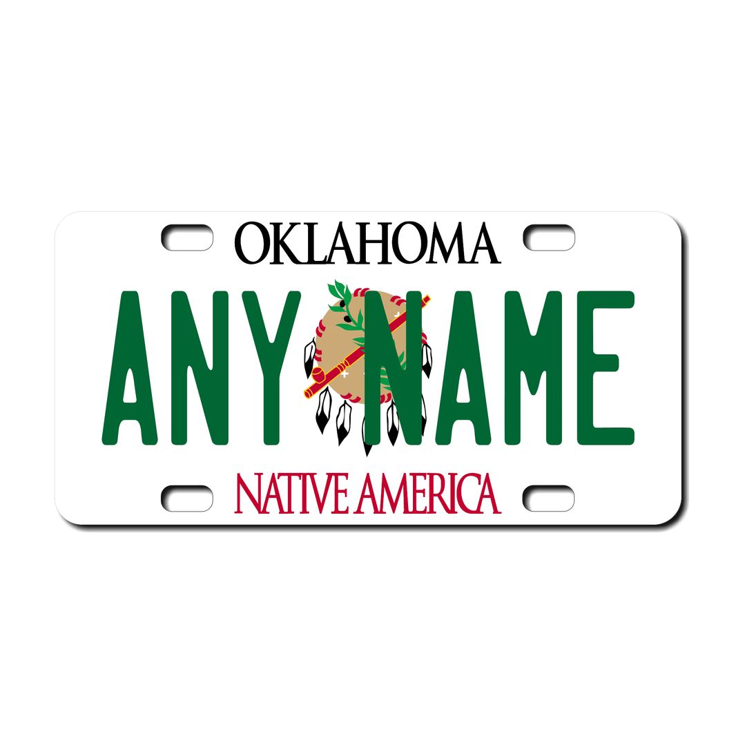 Personalized Oklahoma License Plates – Custom Plate Pros