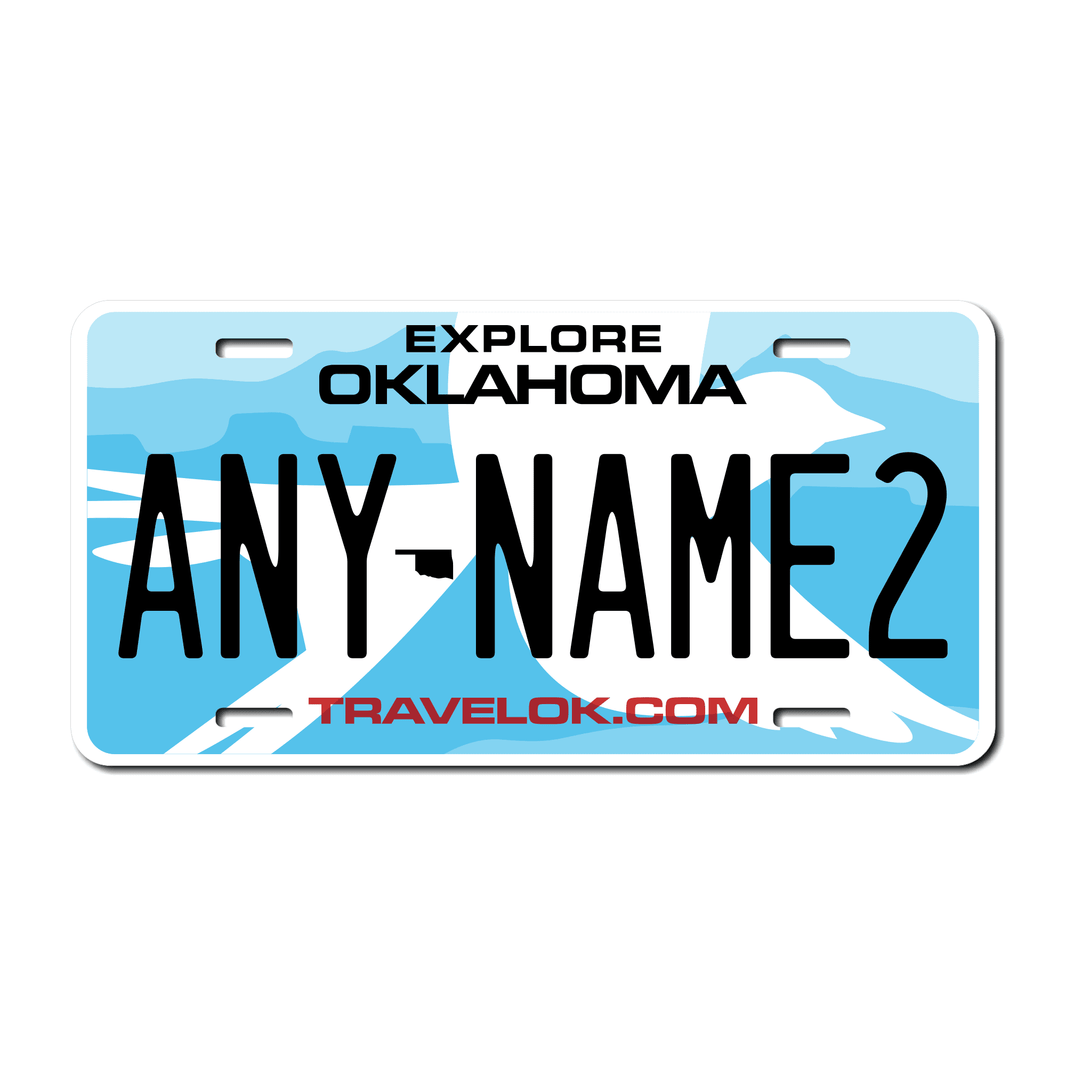 Personalized Oklahoma License Plates – Custom Plate Pros