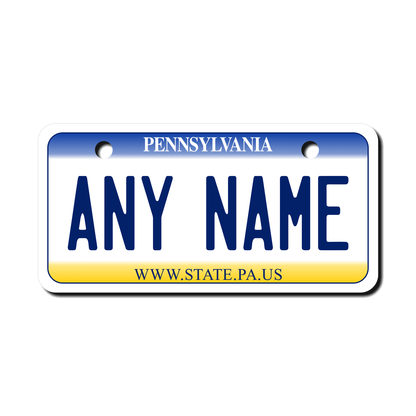 Personalized Pennsylvania License Plates – Custom Plate Pros