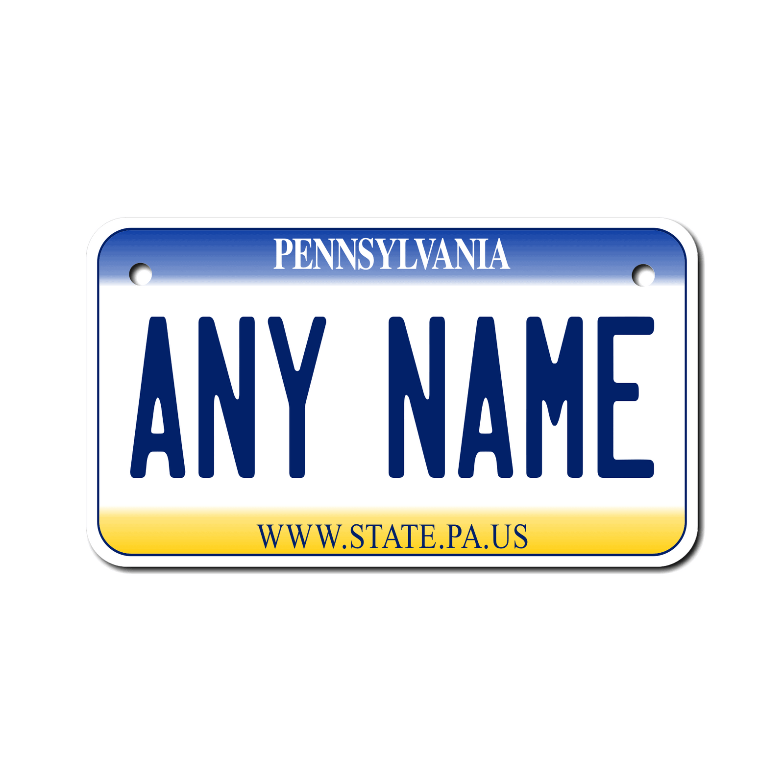 Personalized Pennsylvania License Plates – Custom Plate Pros