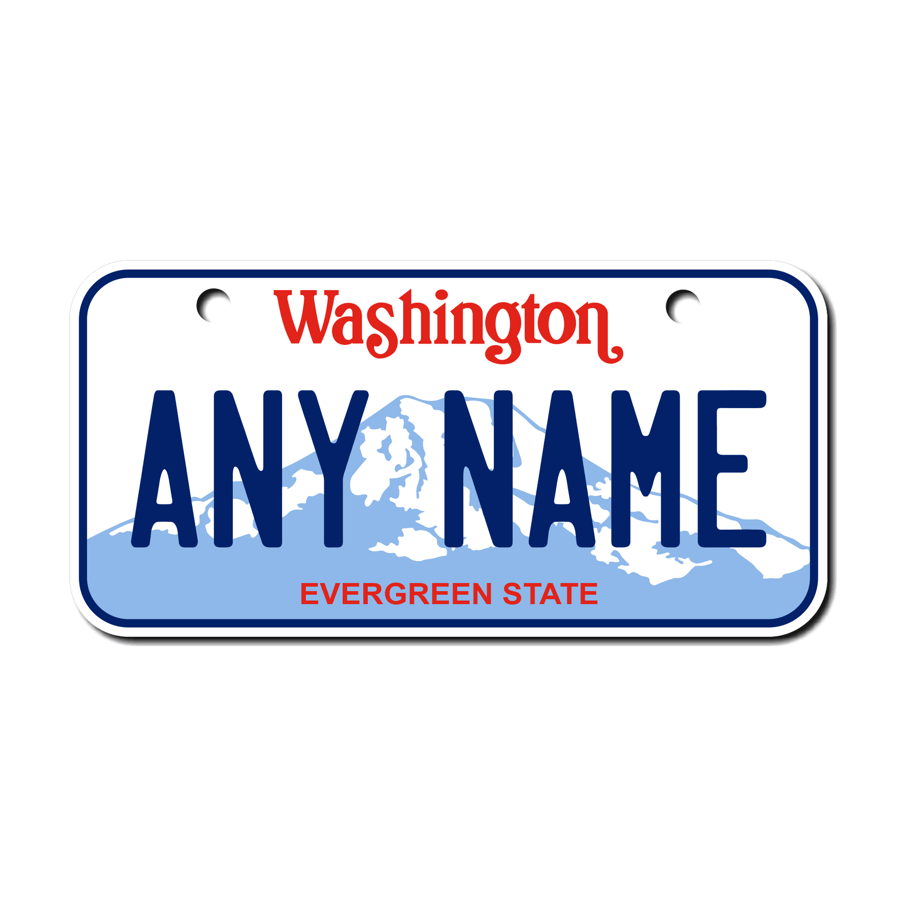 Personalized Washington License Plates – Custom Plate Pros