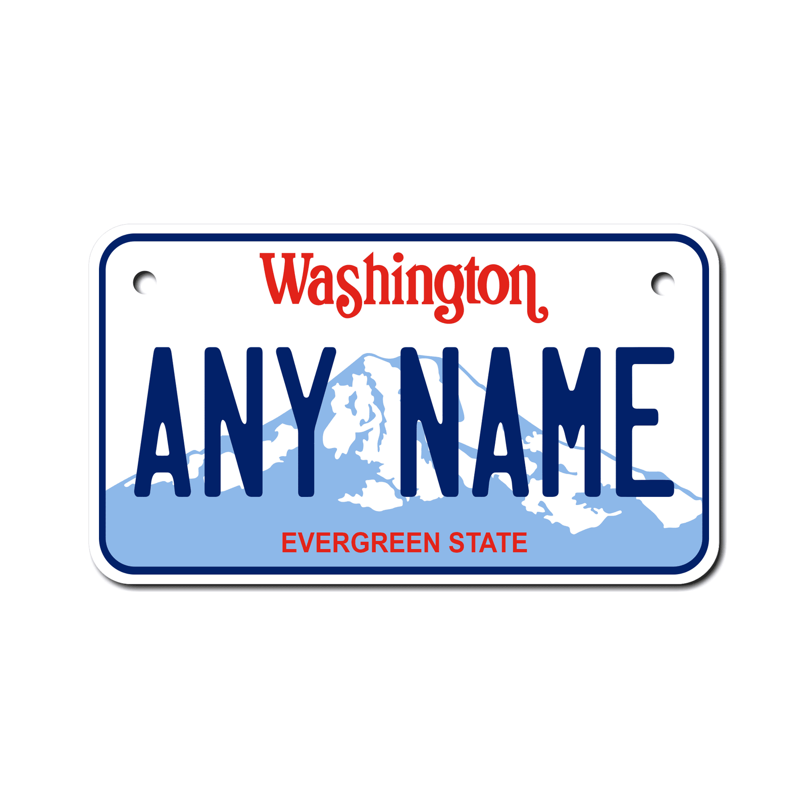 Personalized Washington License Plates – Custom Plate Pros