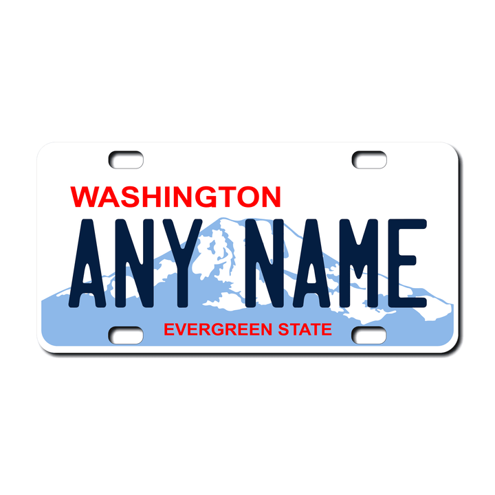 Personalized Washington License Plates – Custom Plate Pros