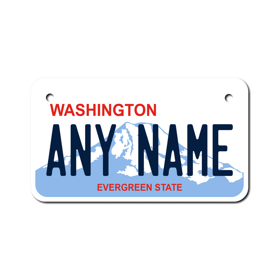 Personalized Washington License Plates – Custom Plate Pros